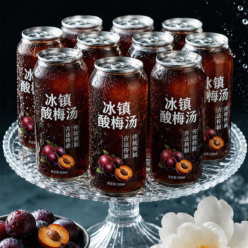 商超同款儿童酸梅汤饮料官方旗舰店正宗老北京冰镇酸梅汤解腻解暑