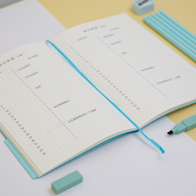 张萌萌姐新总结笔记计划实施复盘反思管理工具学生本笔记本