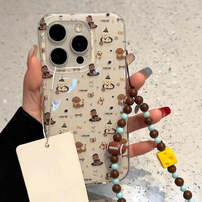 运动小狗苹果iPhone透明保护壳