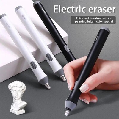 A Set of Electric Eraser Automatic Rotary Quick Wipe School