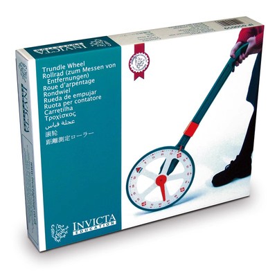 INICT幼儿儿童科学益智测量仪器手推测距仪测量轮滚动轮测距尺