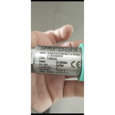 TPSA-E-E-E-B01M-T-V压力传感器GEFRAN杰佛伦油压机1000bar/0-10V