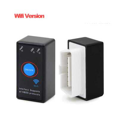 ELM327 WiFi V1.5 Power On/Off Switch IOS /Android OBD2扫描仪