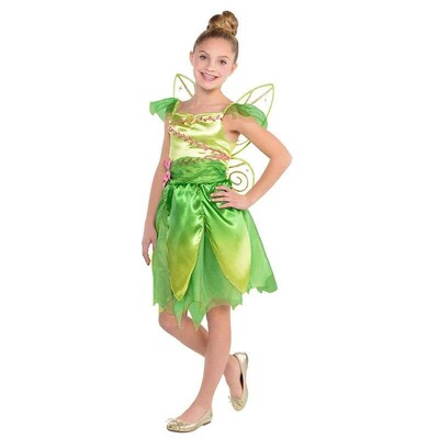 Girls Cosplay Tinker Bell Princess Dresses Fairy Costume
