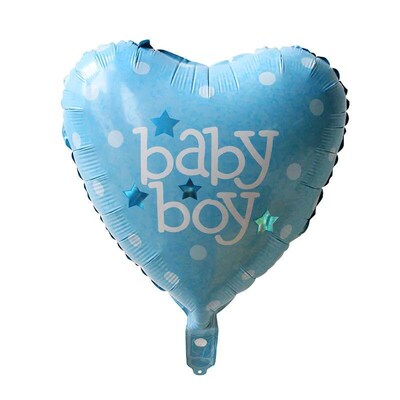 Baby Shower Balloons Pink/Blue Boy Girl  Babyshower Foil Bal
