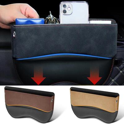 Suede+Car+Seat+Side+Storage+Pocket+For+Car+Seat++Filler+Orga