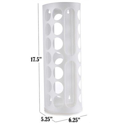 Grocery Bag Storage Holder Wall Mount Grocery Bag Dispenser