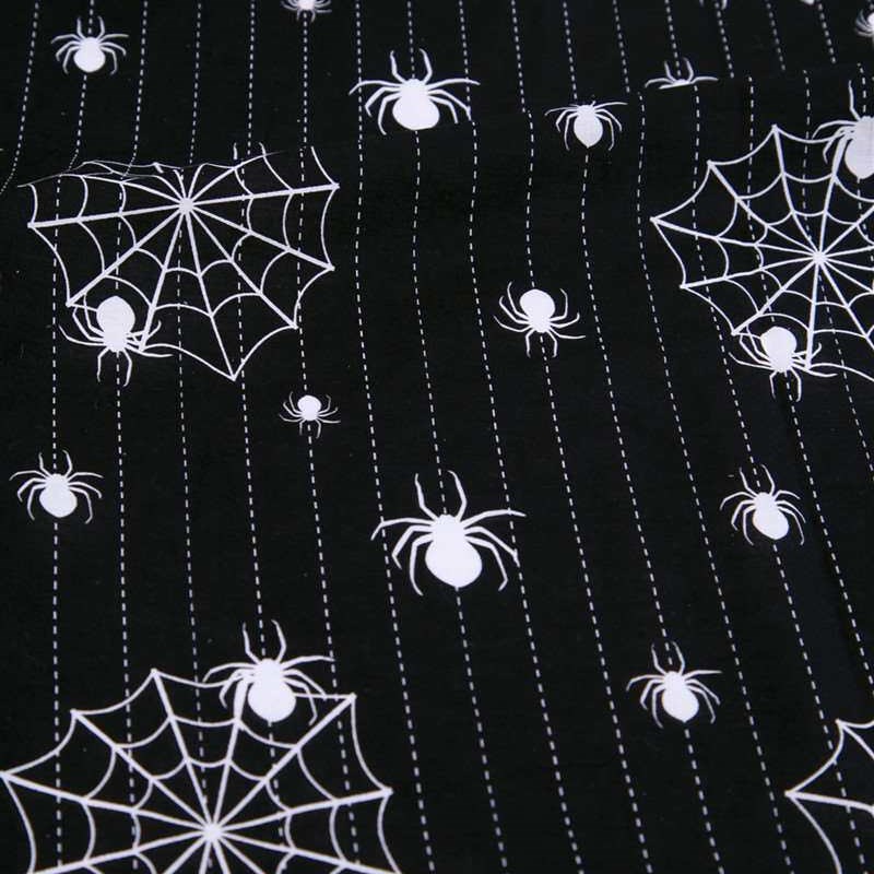 Halloween Pumpkin Ghost Cotton Cloth Head 40 Pieces 15*15cm