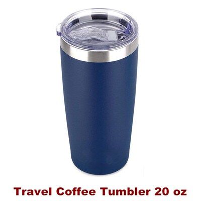 Travel Coffee Tumbler Travel Coffee Mug Cup Water Tea Ice