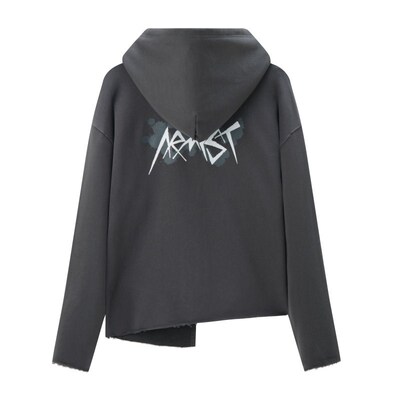 Jungkook Zipper Sweatshirt Loose Korean Streetwear 2022 Prin