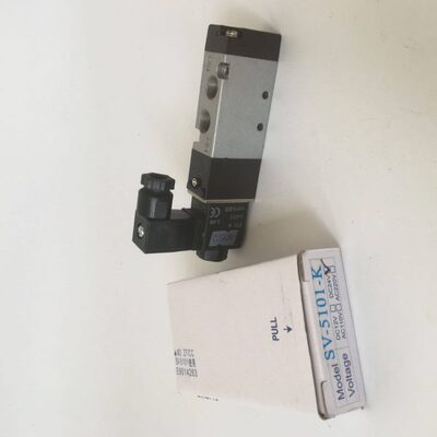 全新台湾气立可CHELIC原装二位五通电磁阀SV5101-K-DC24V1分接口