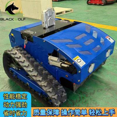 跨境直供履带式割草机山地荒草清理碎草机碎草还田修草机