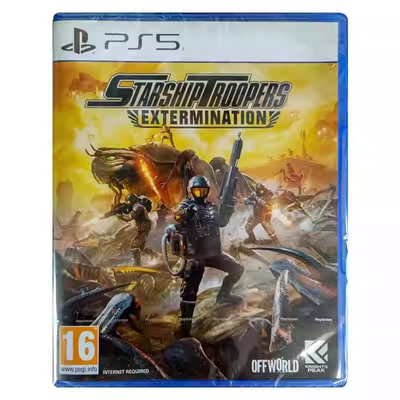 香港直邮 PS5游戏光盘 中文 星河战队灭绝 星舰战将灭绝 全程联网游戏需要PSN会员 PS5游戏 现货