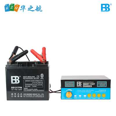 BB MF-100 12V/24V智能充电器 400Ah适配修复保护LCD显示多重保护