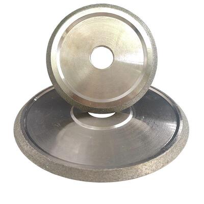 产地货源现货供应45度电镀金刚石磨轮瓷砖修边轮斜轮尖角SDC砂轮