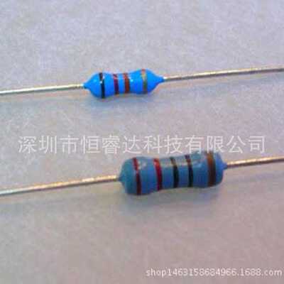 供应散装编带1%直插五色环金属膜电阻2W-150KR 150Kohm 150K欧