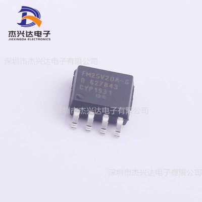全新 FM25V20A-GTR(SPI 2Mbit 2V~3.6V) SOIC-8 铁电存储器(FRAM)