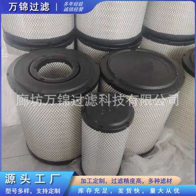 P537876空气滤芯适配徐工XE215C配件800104345-800104344