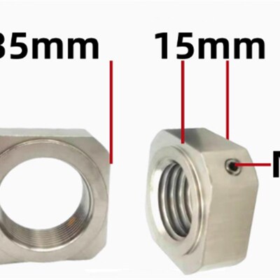 精密锁紧螺母BNGS BNRS3 4 5 6 8 10 12 15 17 20 25 30 35 40 50