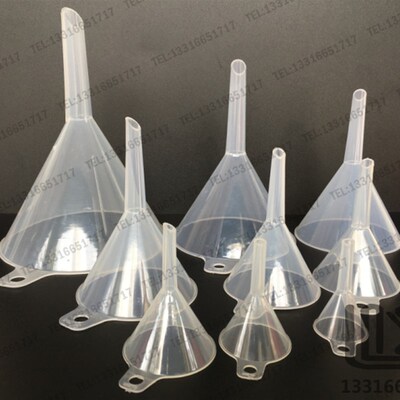 FILTER FUNNEL Made of polypropylene Triangular funnel