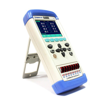 安柏AT4208/4204/4202手持多路温度测试仪便携式多通道巡检记录仪