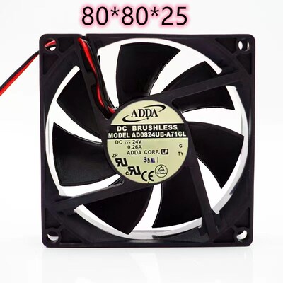 日立电梯控制柜散热风扇AD0824UB-A71GL艾默生变频器散热风机