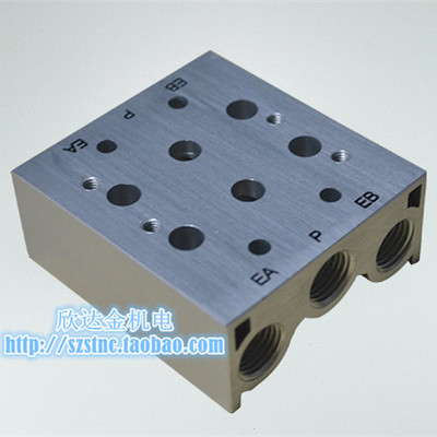 SY7120汇流板4HA3 MVSY-188 电磁阀底板 SS5Y7 底座 SMC CKD 金器