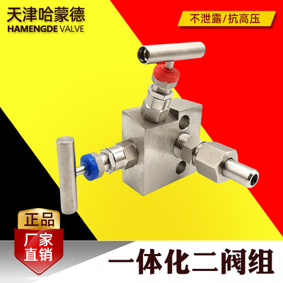 哈蒙德EJA430二阀组压力变送器P型L型二阀组不锈钢3051 E+H一体化