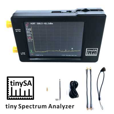 tinySA手持频谱分析仪 2.8