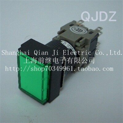 原装日本富士AH165-TGL(W.G.R.O.Y)1122 带保护框平头带灯按钮