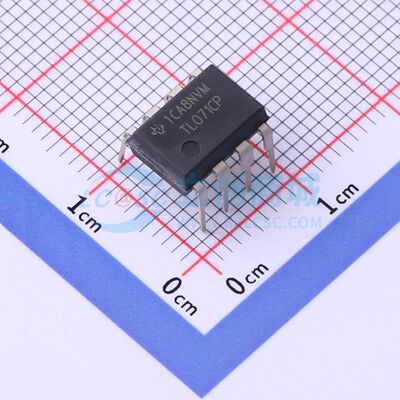 FET输入运放 TL071CP PDIP-8 单路 5.25MHz 原装