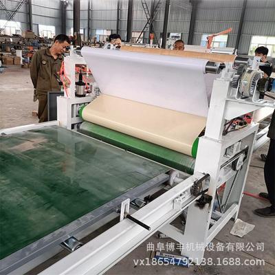 自动剥离纸收卷PVC膜平贴机 挤塑板贴EVA珍珠棉复合机 冷胶贴合机