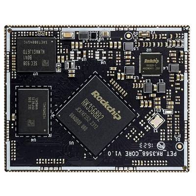 佩特RK3568核心板2/4/8G内存安卓/debian/ubuntu双千兆AI开发板