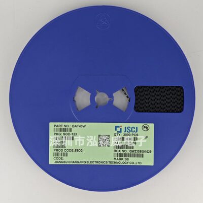 CJ长电长晶BAT42W BAT43W BAT46W S7/S8/S9 SOD123 SOD323 二极管