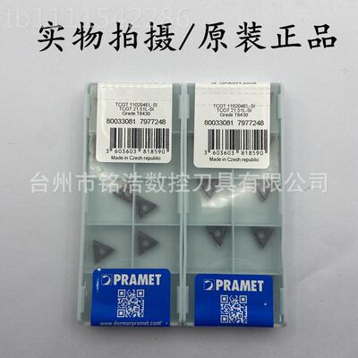 原装普拉米特数控镗精孔刀片TCGT11小0204L-SI TE84YXG30三角镗刀