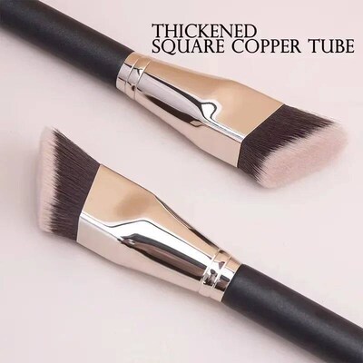 Angled Liquid Powder Contour Makeup Brushes Cream Blush Liqu