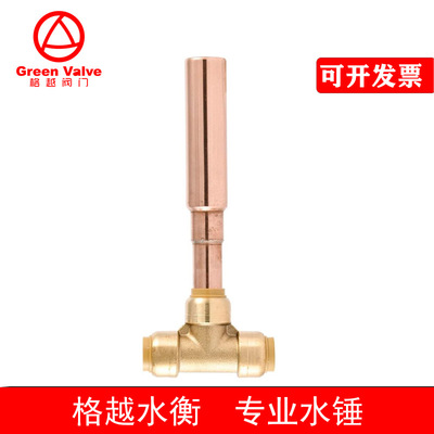 家用住宅紫铜快接接水锤吸纳器水锤消除器 Water Hammer arrestor