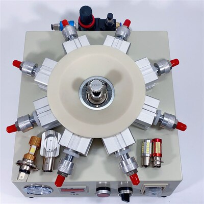 S2 BA20D气动灯头t锁紧器P15D气动台式箱式打点机三爪夹具