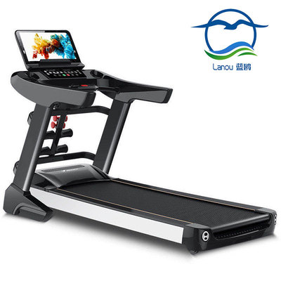 Treadmill外贸热卖家用大型电动跑步机减震触屏智能触摸屏