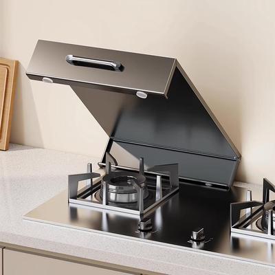 瓦斯炉盖板罩厨房置物架台面整理收纳瓦斯灶遮挡板电磁炉灶台支架