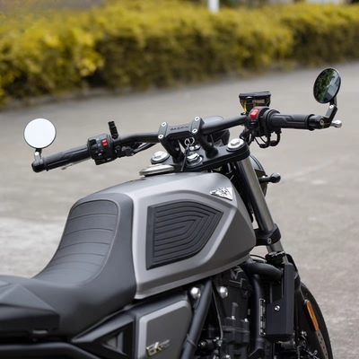 高金GK400改装专用平把小燕把C超低方向把铝合金高强度横杆护胸