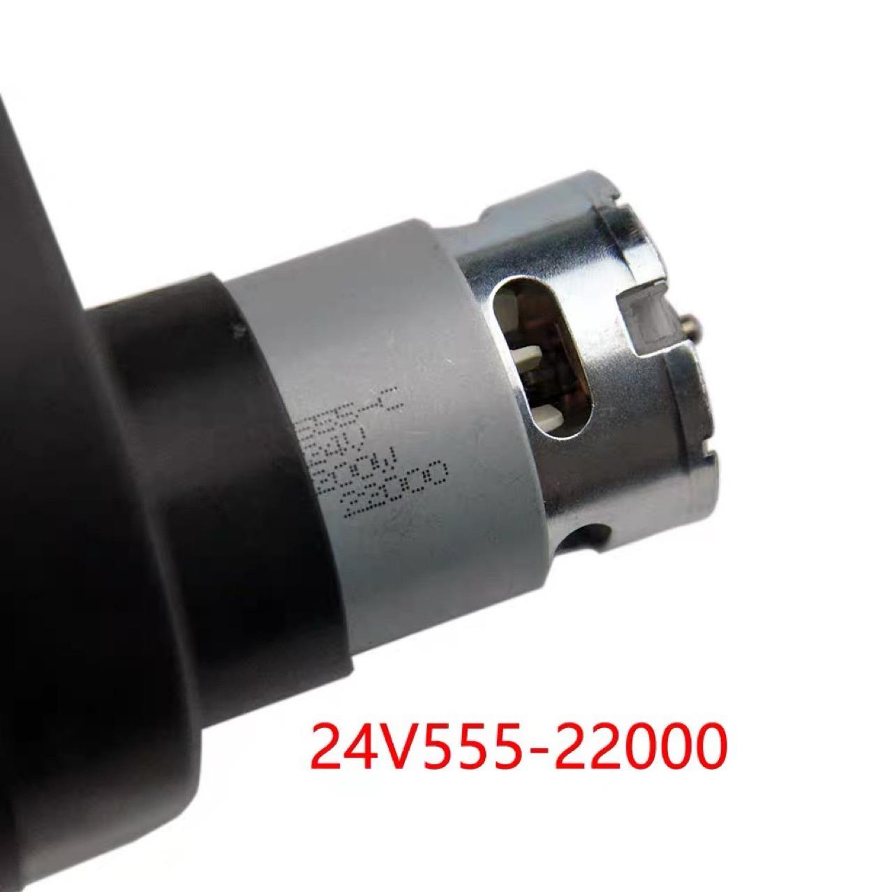 24V555-22000儿童电动车电机齿轮箱马达驱动16mm孔牙箱童车配件