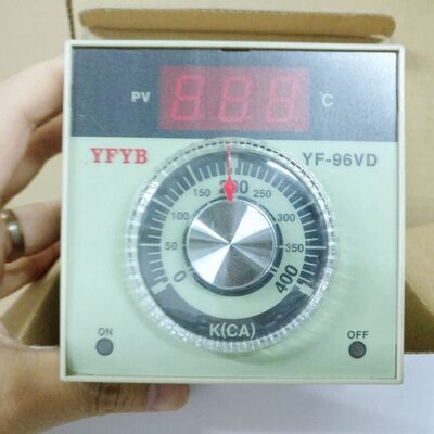 扬丰仪表 96旋钮设定数显温控表 YF-96VD K400/继电器