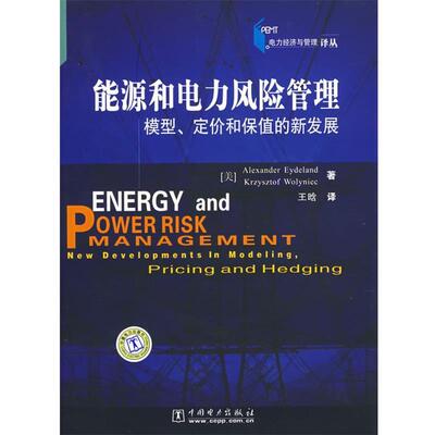 【正版书】 能源和电力风险管理 (美)艾德兰,(美)沃里尼克 著,王晗 译 中国电力出版社