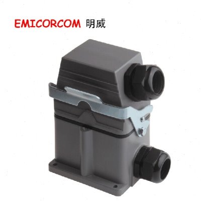48芯 重载连接器 航空插头 HDC-HE-048-3 明装热流道插头48芯