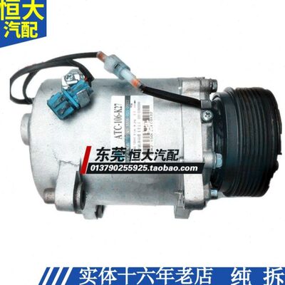 适用奇瑞瑞虎A5 A3 V5 SQR481 484 1.6 1.8 2.0 空调压缩机冷气泵