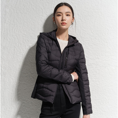 【时菲菲】商场同款冬季新品修身短款鹅绒服N1010A44829