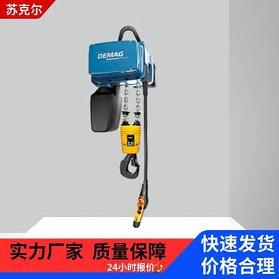DEMAG电动环链葫芦125-5000KG单双梁起重机体积小噪音低