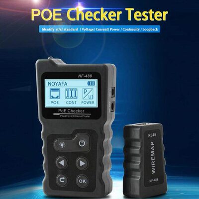 NF-488 Digital Ethernet CAT5 CAT6 LAN Network Cable PoE Swit