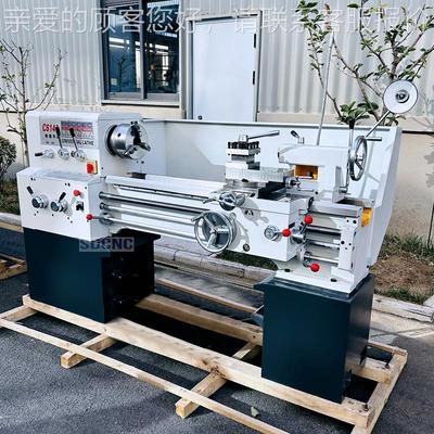 普通普车床C6401大孔径卧式C6140普0车 614马鞍车床车削落地式通